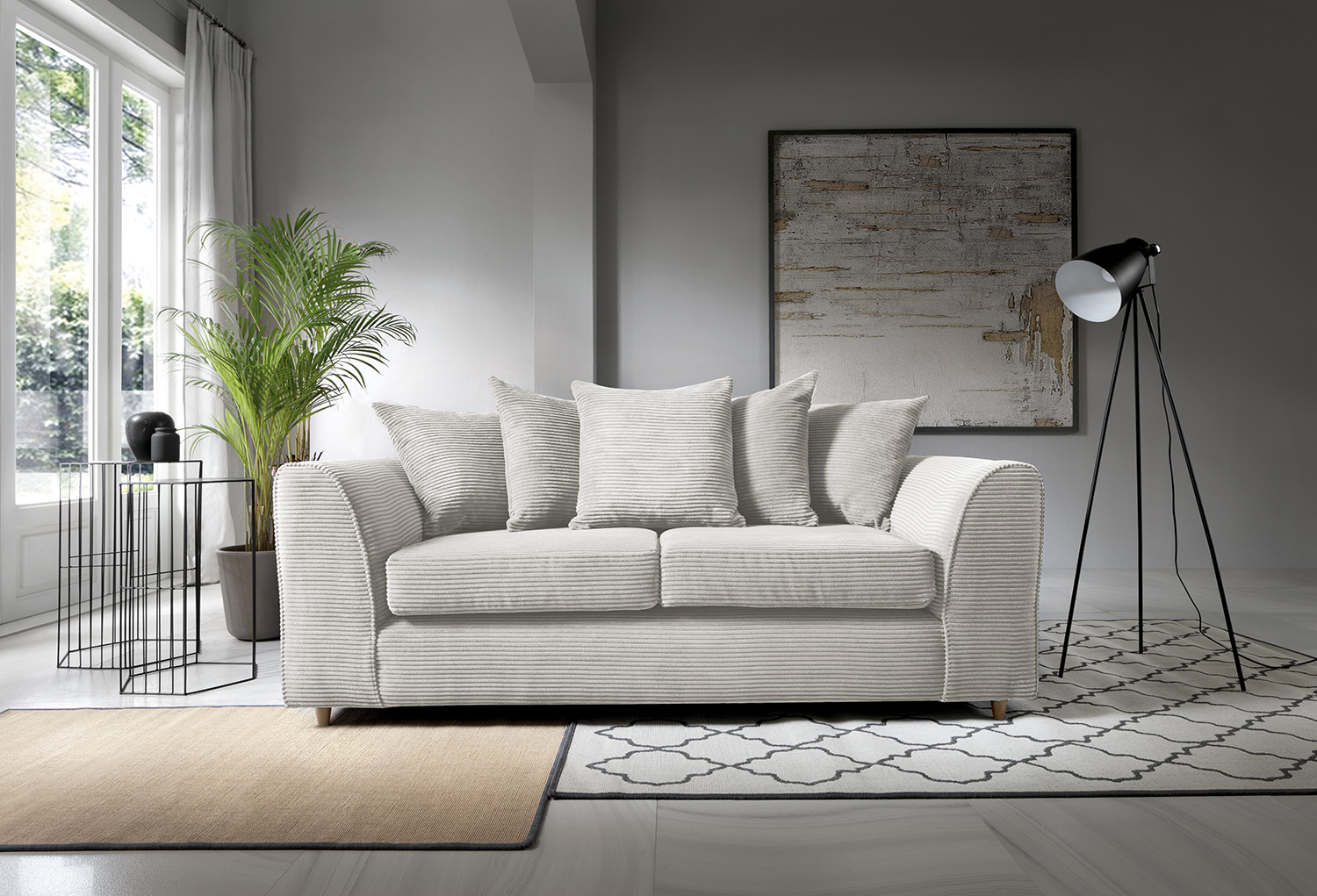 Jumbo Cord 3 Seater Sofa